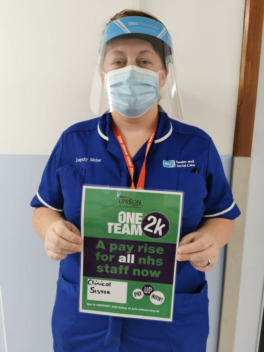 UNISON MEMBERS IN NORTHERN IRELAND CALL ON THE UK GOVERNMENT TO SHOW ...